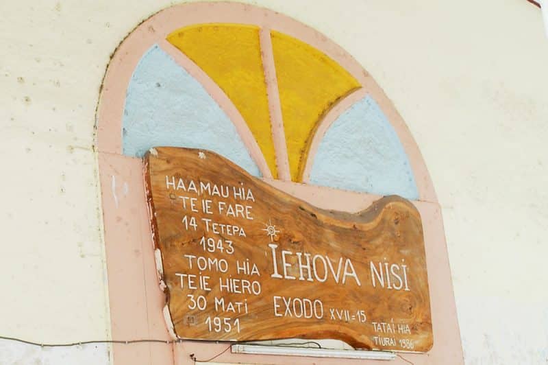 Temple protestant de Maharepa - Tahiti Heritage